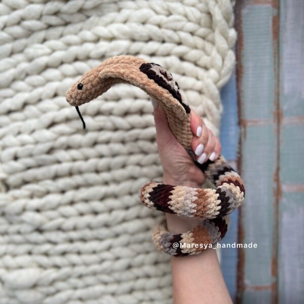 crochet pattern cobra dangerous amigurumi 1 new pattern