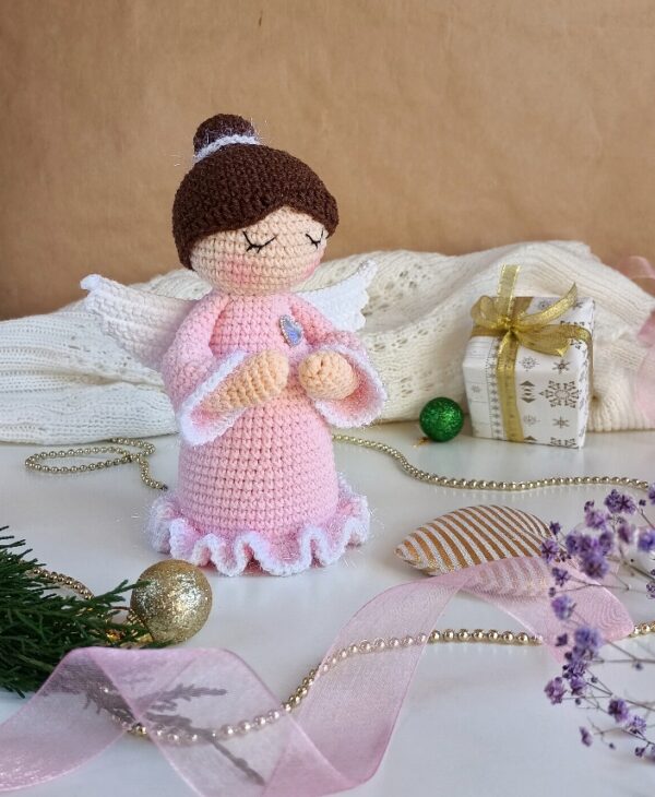 Angel crochet pattern- Amigurumi angel christmas pattern