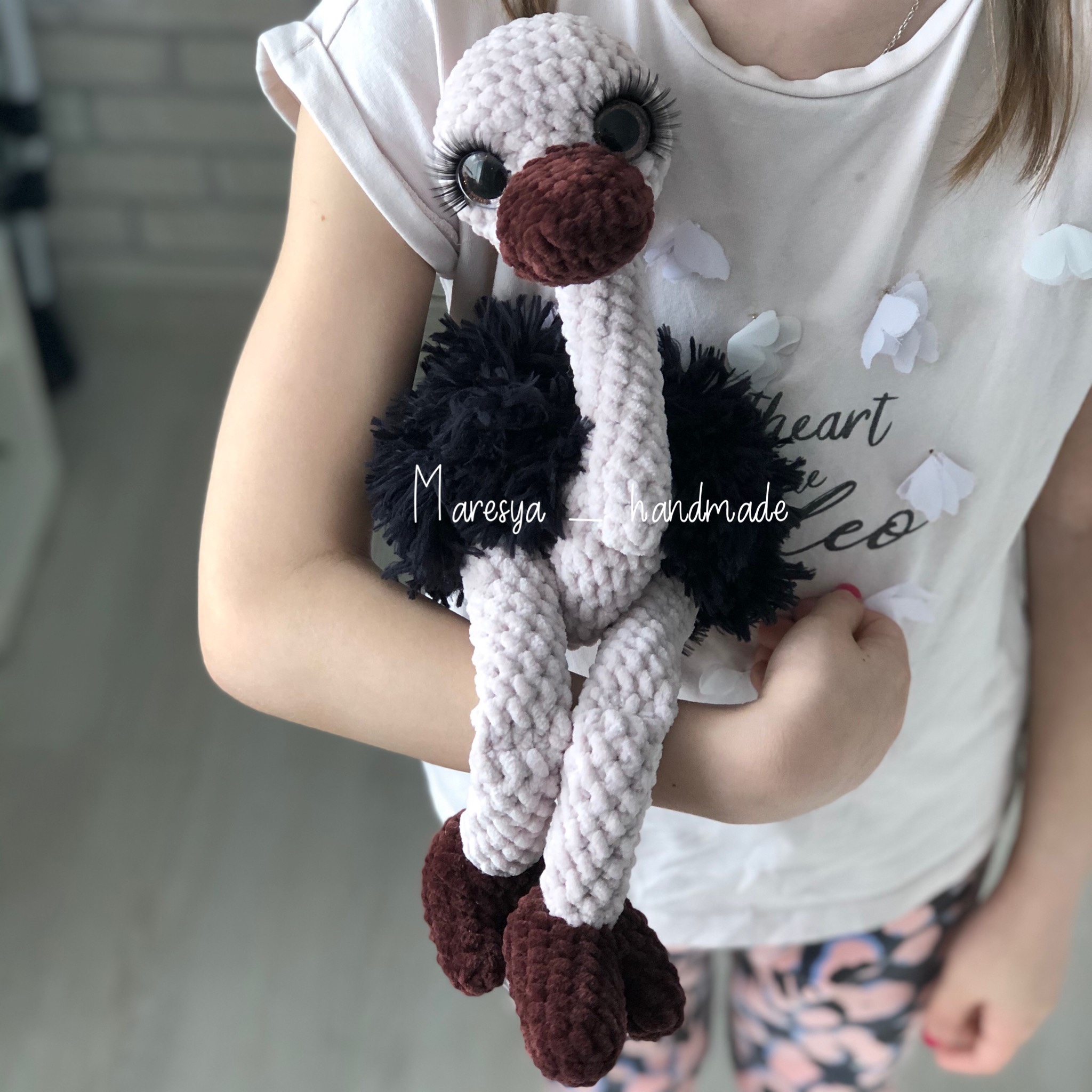 crochet pattern ostrich cute amigurumi 1 new pattern