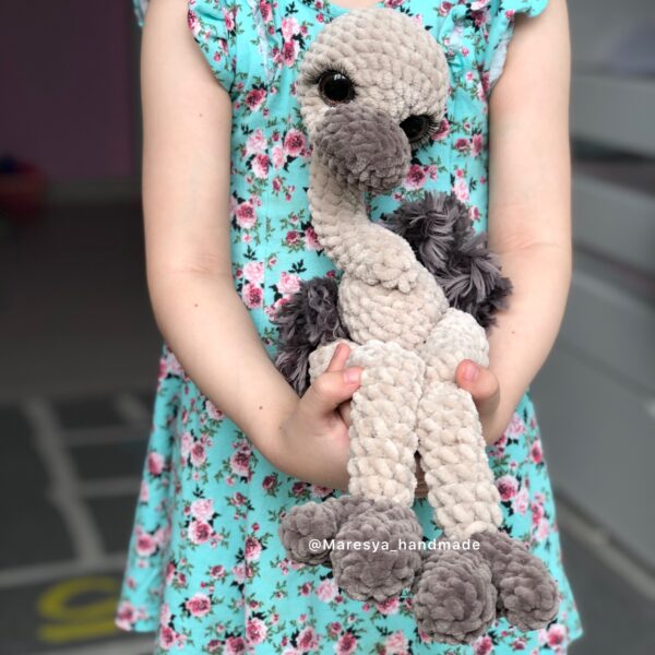crochet pattern ostrich cute amigurumi 1 new pattern