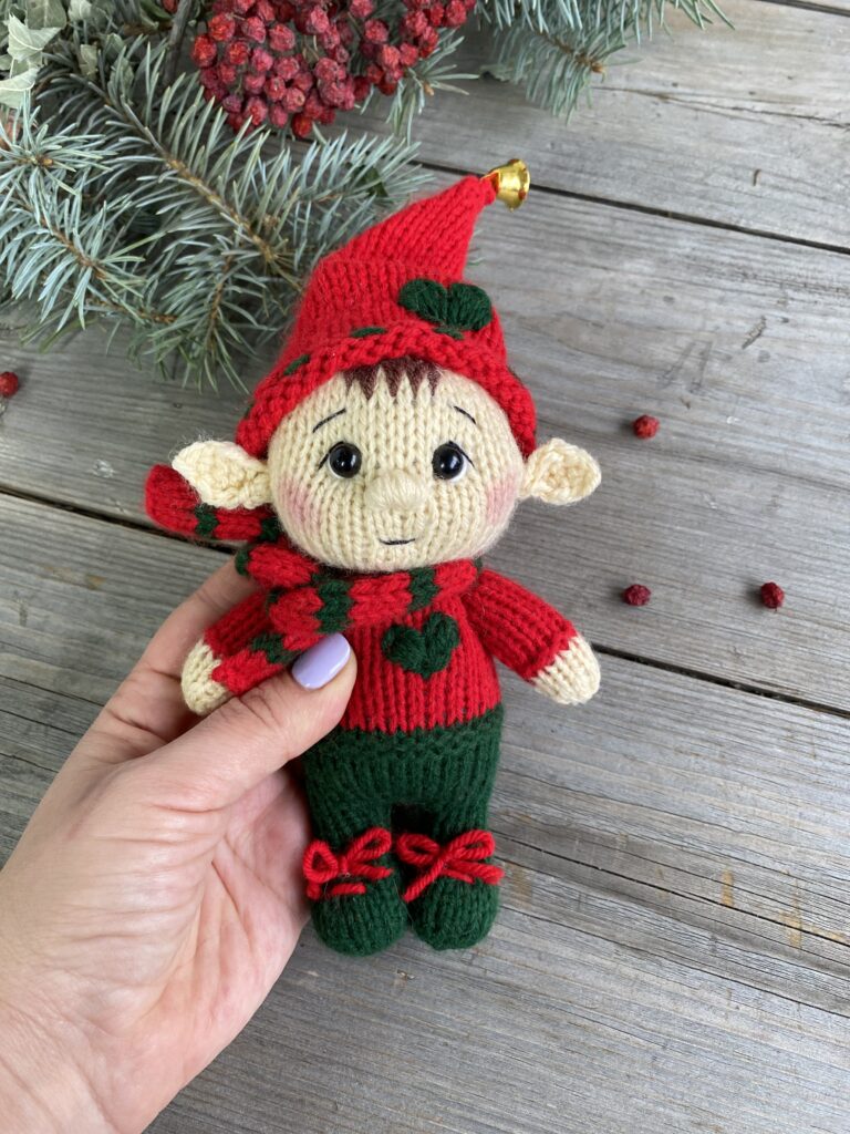 Elf Boy Knitting Pattern