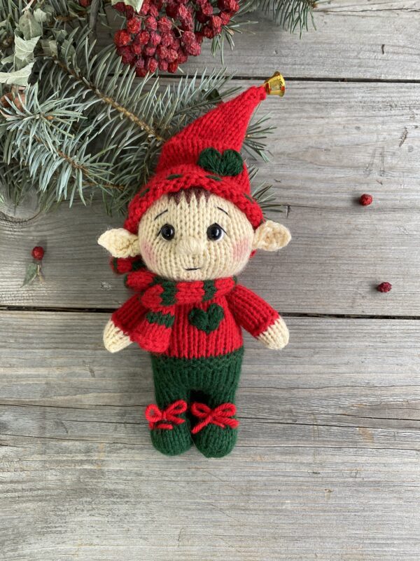 Elf Boy Knitting Pattern