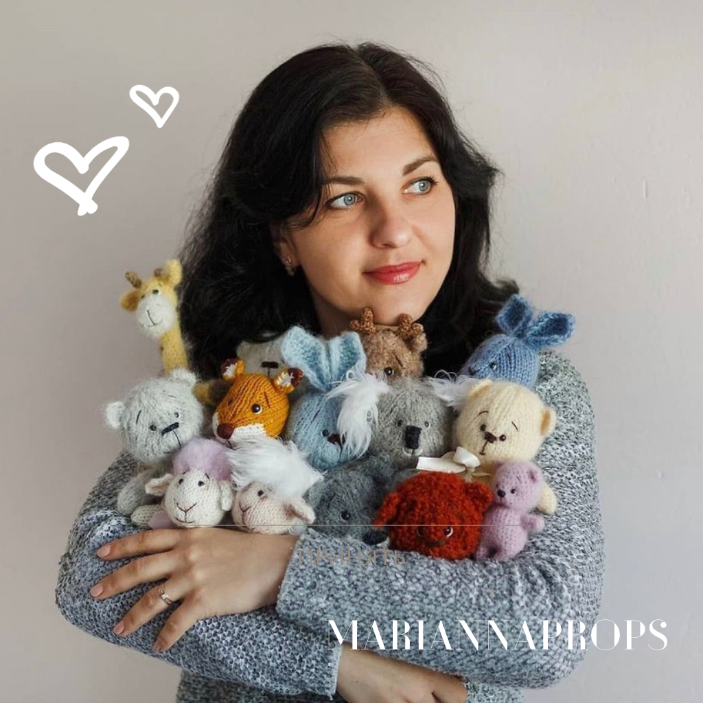 Knitting and crochet patterns toys and Dolls by MariannaProps ...