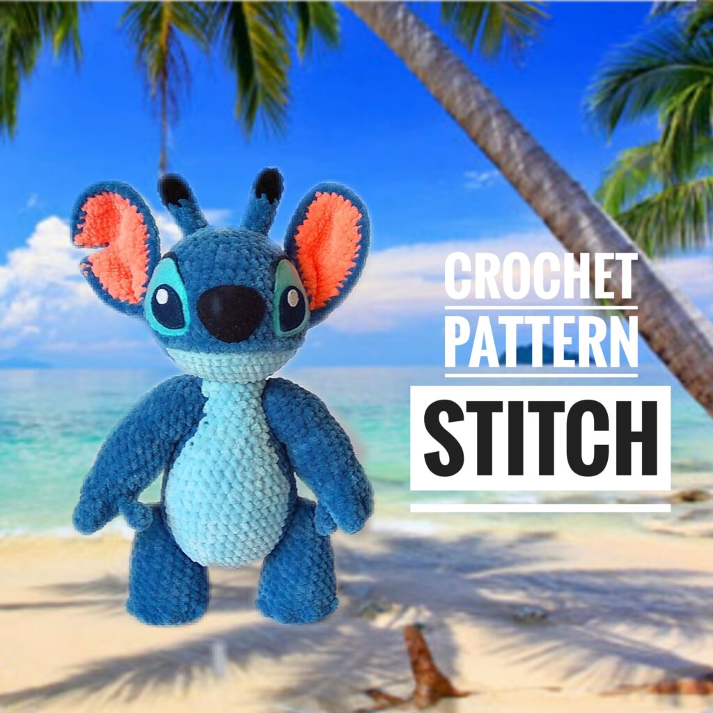 Crochet pattern Stitch, Amigurumi Stitch - DailyDoll Shop