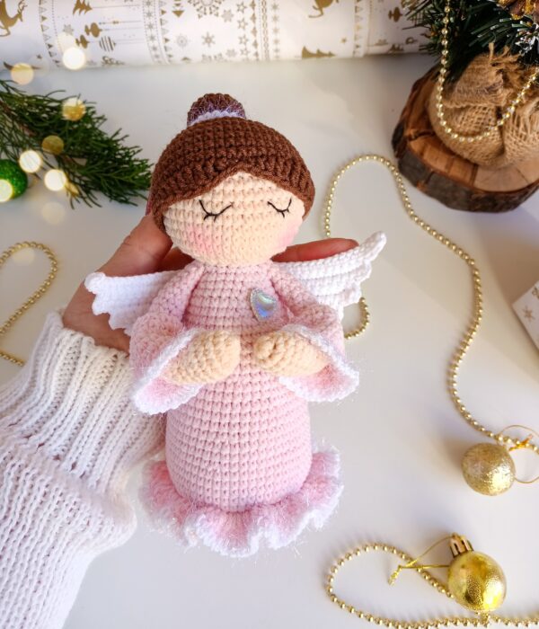 Angel crochet pattern- Amigurumi angel christmas pattern