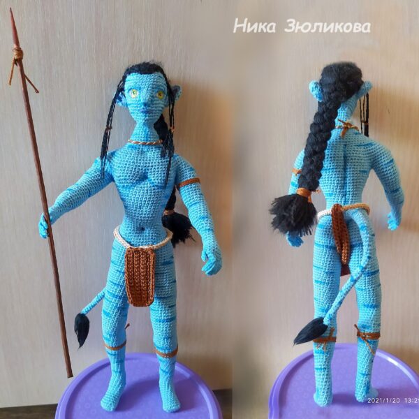 AVATAR crochet pattern - DailyDoll Shop