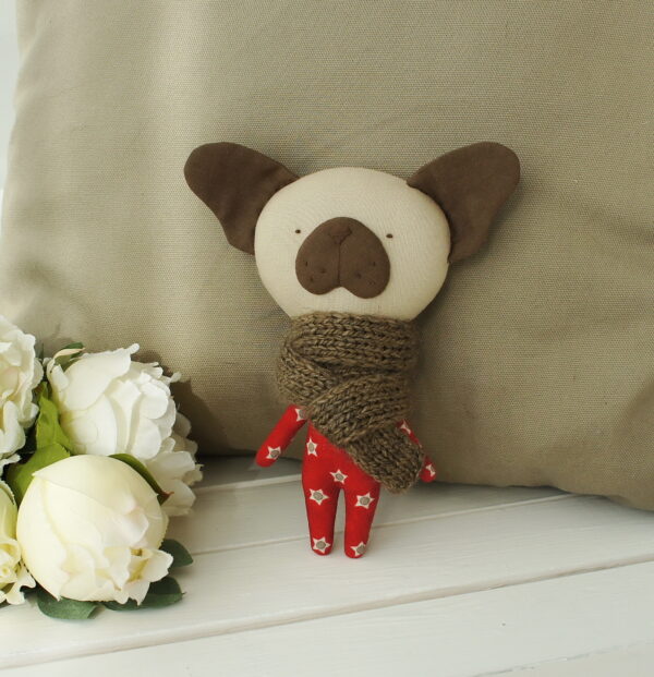French bulldog sewing pattern Dog plush pattern DIY cute dog