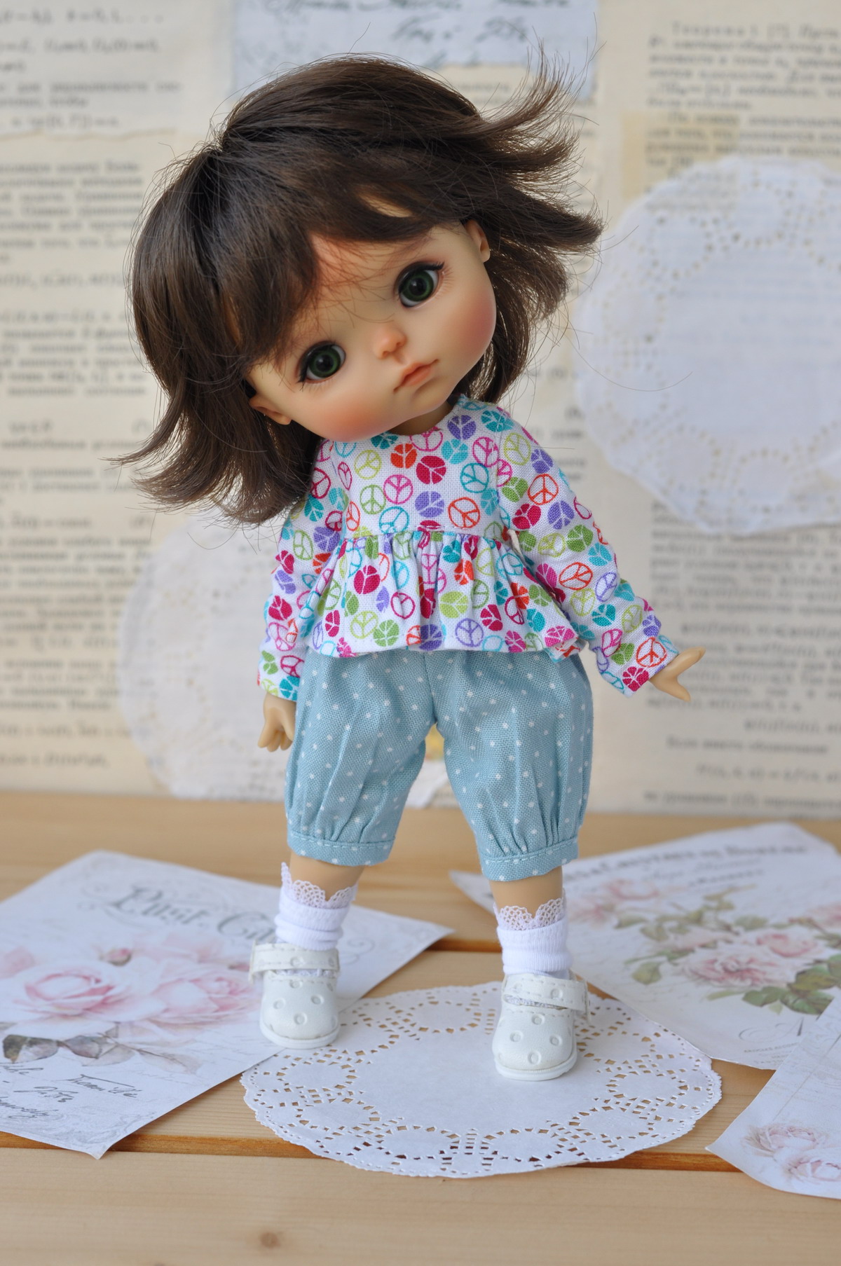 Meadow Chibbi Fabbi Doll berry set