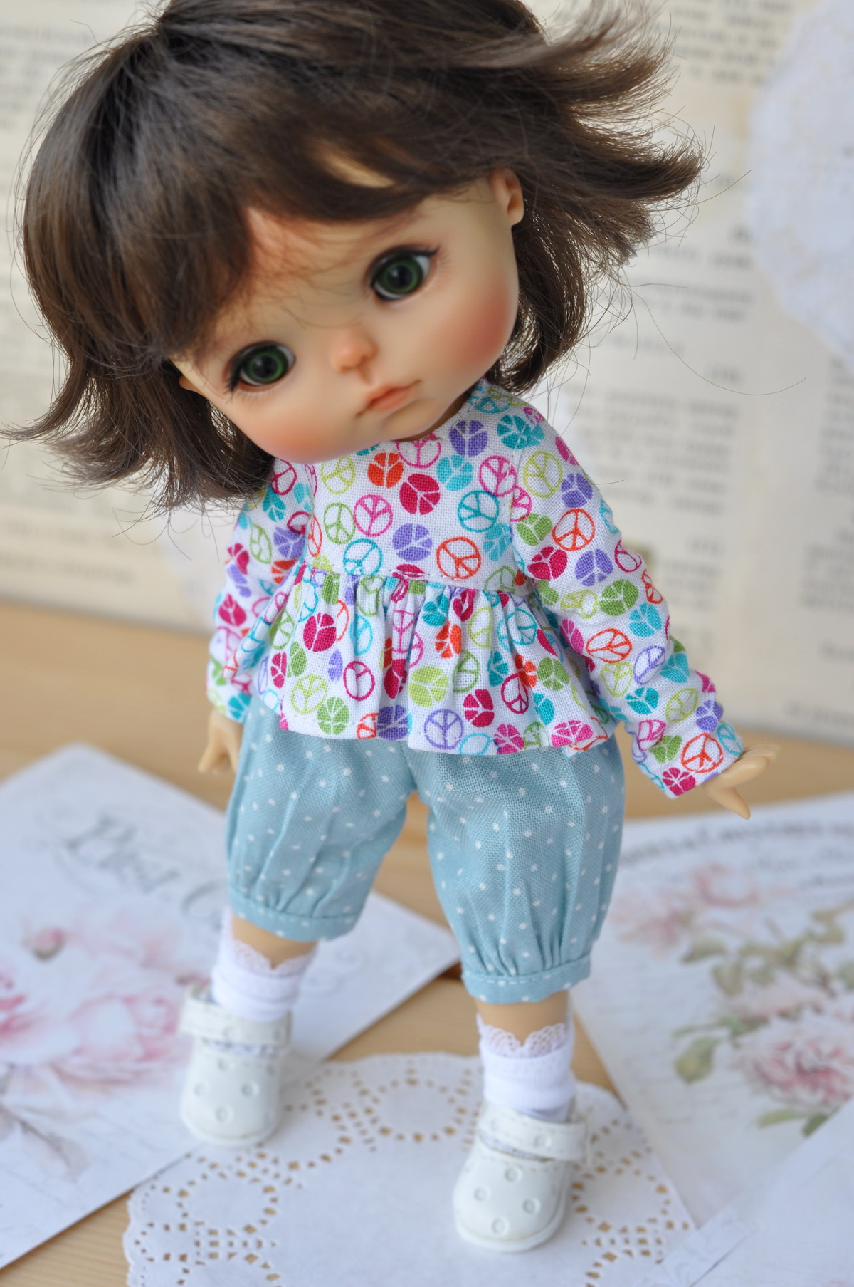 Meadow Chibbi Fabbi Doll berry set
