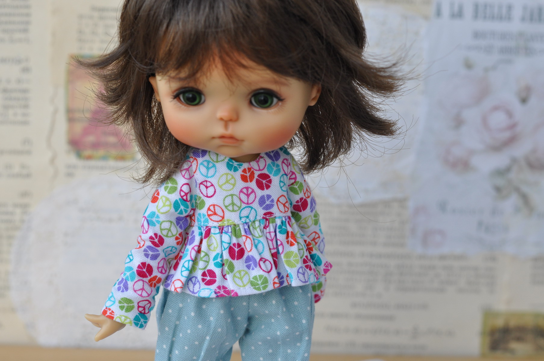 Meadow Chibbi Fabbi Doll berry set