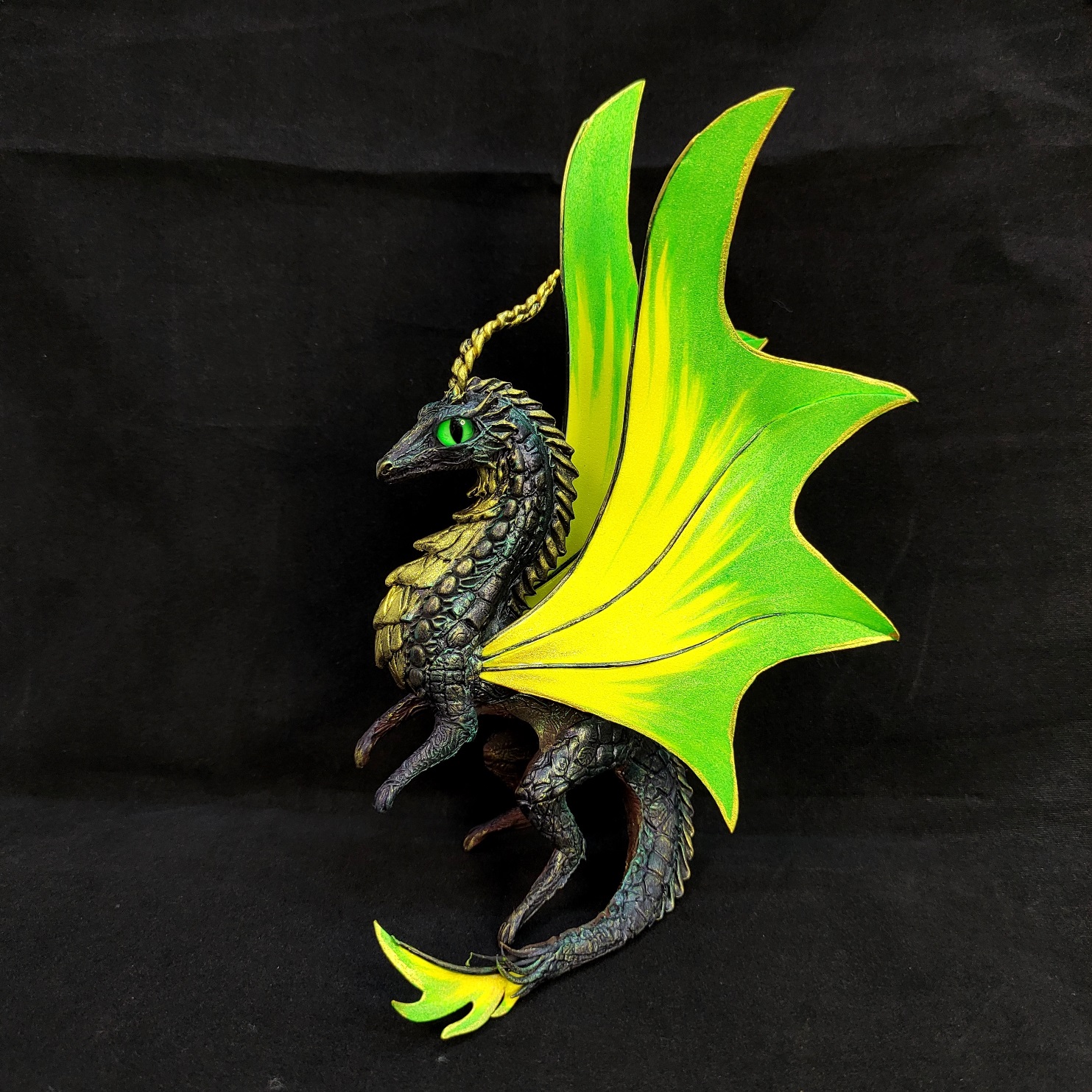 Yellow Eye Contacts Golden Yellow Dragon Oval Glass Eyes Fantasy ...