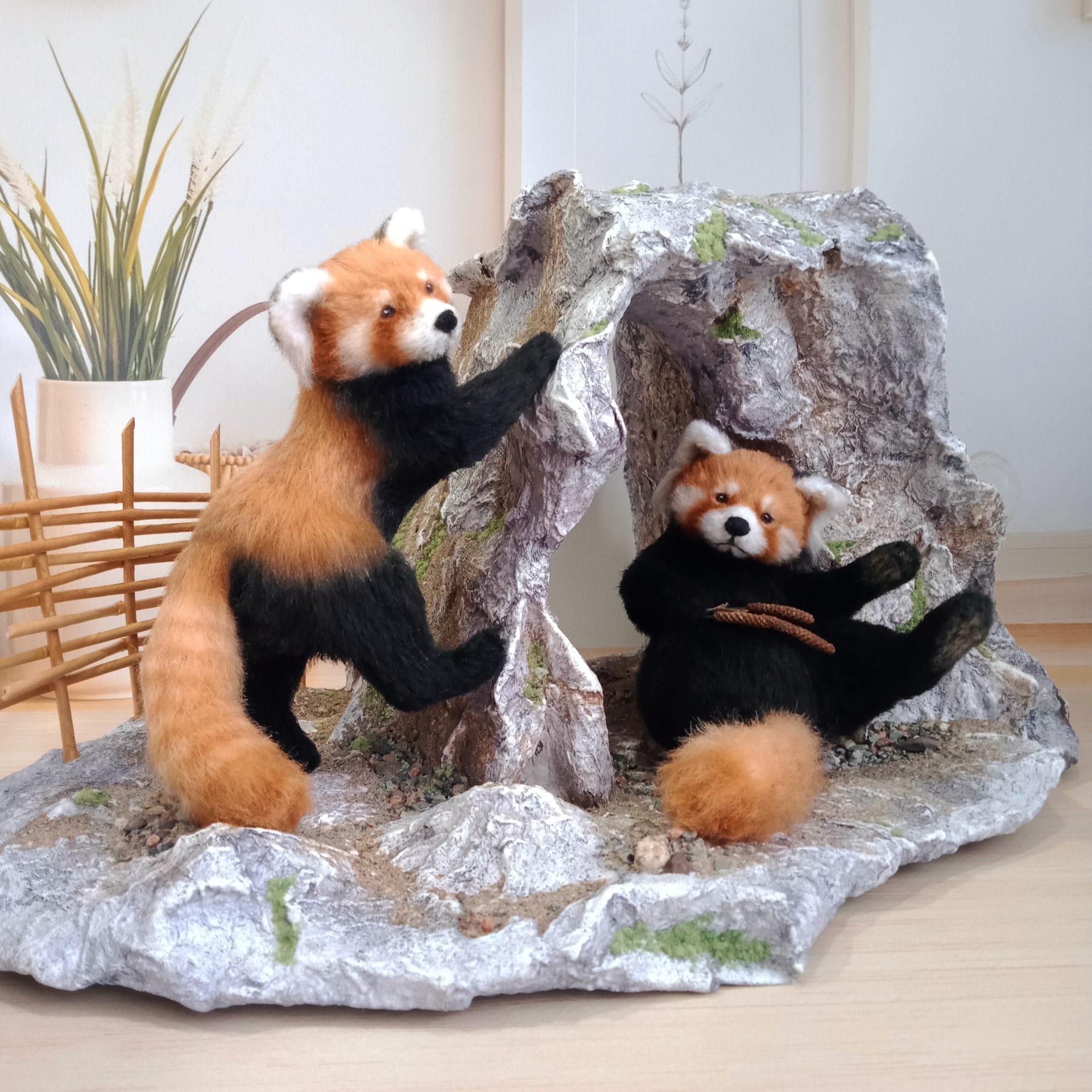 Diorama "Sanctuary of Red Pandas"