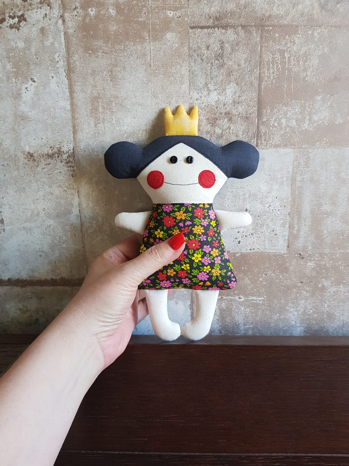 Princess Rag doll sewing pattern PDF, digital tutorial in english ...